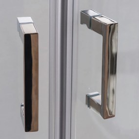 Roth Dvoukřídlé sprchové dveře LLDO2 pro instalaci do niky Varianta: šířka: 70 cm - (LLDO2 700 - 552-7000000-00-02), Barva profilů a typ výplně: profily: brillant, výplň: transparent