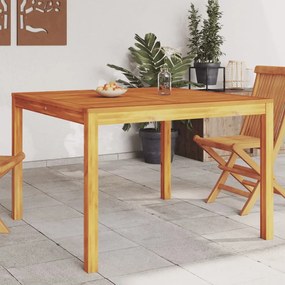 Zahradní jídelní stůl 110 x 110 x 75 cm masivní akáciové dřevo - Default Title