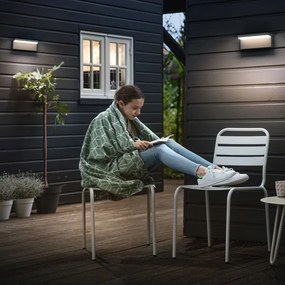 Philips 16483/93/P0 - LED venkovní nástěnné svítidlo BUSTAN 2xLED/4,5W IP44