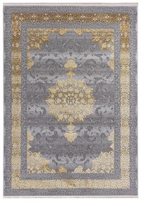 Kusový koberec Svaga šedo zlatý 80x200cm