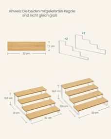 Sada dvou stojanů na pepřenky KCS216N02