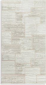 Koberec Karen, 80x150 cm, krémová
