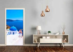 Fototapeta samolepící na dveře Santorini Řecko 95x205 cm