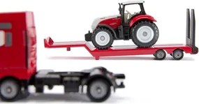 SIKU Auto tahač MAN s traktorem Steyr 1764 / Model 1:87 / Kov + plast