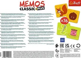 Trefl - Pexeso ClassicPlus - Logic 3v1 / 20 minut / 2-4 hráči / od 3 l