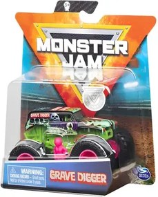 SPIN MASTER Autíčko Monster Jam off-road / Měřítko 1:64 / kov / s figu