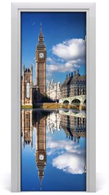 Fototapeta samolepící na dveře Big Ben Londýn 75x205 cm