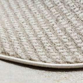 Dywany Łuszczów, Kusový koberec Fusion 0805 cream/beige, 80x150, béžová, kancelář