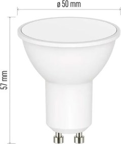 Chytrá LED žárovka GoSmart MR16/GU10 4,8W 230V ZigBee RGB stmívatelná