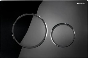 Geberit Sigma20 - Ovládací tlačítko Sigma20, černá/matná 115.882.DW.1