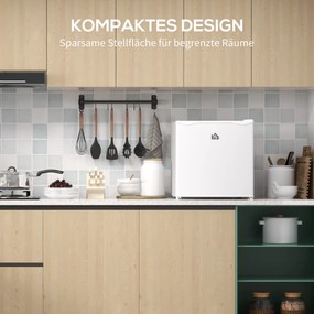 HOMCOM Mini mraznička, 35 L mrazicí box, 5stupňová regulace teploty, bílá