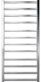 Mario-Radiators Koupelnový žebříkový radiátor TOKIO 260W/230V 120x53 cm nerez/lesklý chrom 1.2.0602.03.P