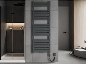 Mexen Uran, elektrické topné těleso 1800x600 mm + topná tyč 900 W, antracitová, W105-1800-600-2900-66