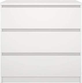 Bílá komoda 77x76x50 cm Naia – Tvilum