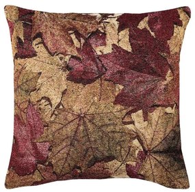 SCANquilt povlak MOTIV zbarvené listy okrovovínová 45 x 45 cm