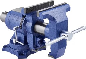 16,5 cm víceúčelový stolní svěrák Heavy Ductile Iron otočná základna 360°
