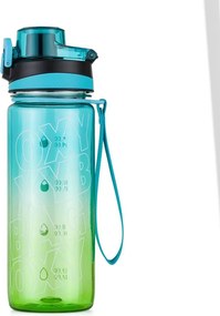 Oxybag OXY LiFE - láhev na pití Ombre Lime, 800 ml