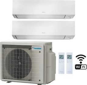 Klimatizace Daikin Perfera 2x2,5 kW - sestava 2+1 včetně montáže