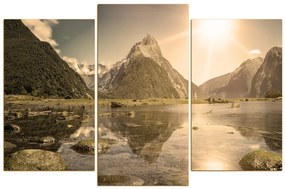 Obraz na plátně - Fjordy 138FC (105x70 cm)