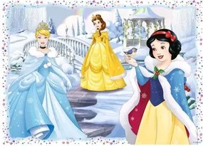 Ravensburger Disney: Princezny - 4x100 dílků / od 5 let