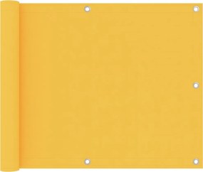 vidaXL Balkónová zástěna 75 x 600 cm oxfordská látka [42337] Barva: oranžová a hnědá