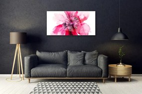 Obraz na skle Květ 125x50 cm