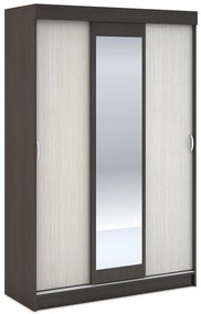 Ložnicová sestava v kombinaci dub belfort a wenge KN700