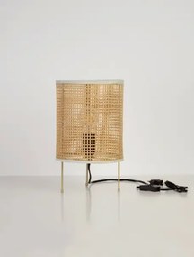 Designová stolní lampa Canto přírodní