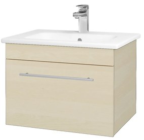 Dřevojas Koupelnová skříň ASTON SZZ 60 Varianta: N01 Bílá lesk / Úchytka T01 / D08 Wenge