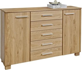 XXXLutz ŠIROKÁ KOMODA, dub, barvy dubu, 141/86/36 cm Dieter Knoll - Široké komody - 000442007216