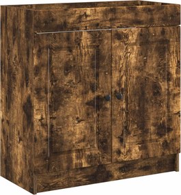 Sada koupelnového nábytku Kouřový dub 78,5 x 37,5 x 81 cm 3404139