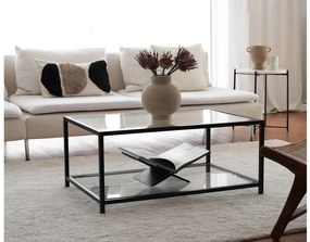 Designový konferenční stolek Kainoa 90 cm černý