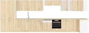 Kuchyňská skříňka Sara sonoma 80 GS-72 2F