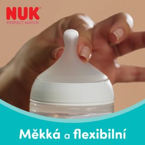 NUK Perfect Match savička Flow Control (6+m) 2 ks box
