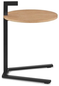 Kela Oak ozdobný stolek 39.5x39.5x55 cm černá 24265