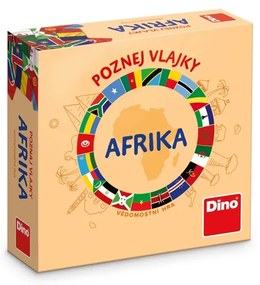 Dino Cestovní hra Poznej vlajky - Afrika