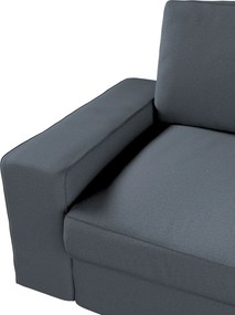 Potah na pohovku Kivik 2-místná nerozkládací barva modrá látka pletený vzor