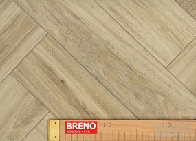 Breno PVC MAXIMA PLUS Estate Oak S61 - světlé parkety, šíře 100 cm