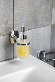 Aqualine, RUMBA dávkovač mýdla, mléčné sklo, RB119