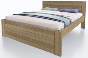 Vlastní výroba Dubová postel Ivana