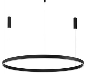 Nova Luce jednodílné LED svítidlo Motif s CCT přepínačem - 80 W LED, 1500 mm, černá
