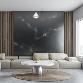 Lustr na lanku OVAL 1xE27/60W/230V bílá