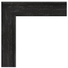 Dřevěný rám černý Standardní A4 - 21 x 29,7 cm