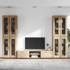 Sestava TV skříněk FLORIN 3 ks Sonoma dub Kompozitní dřevo 3397986