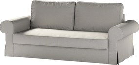 Potah na pohovku IKEA Backabro,  3-místná, rozkládací barva šedá látka pletený vzor