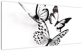 Obraz motýlů (100x40cm)