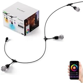 Nanoleaf NF084E00-20SLO- LED RGBWIC Rozšiř. řetěz GIRLANDA 20xLED 15m Wi-Fi IP65