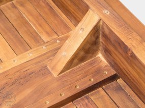 FaKOPA Jídelní stůl z masivního dřeva - teak Maya
