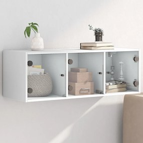vidaXL Nástěnná skříňka se skleněnými dvířky 102x37x35 cm [882921] Barva: dub artisan