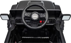 LEAN CARS Akumulátorové vozidlo Jeep Rubicon DK-JWR558 24 V, černé